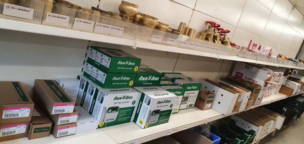 Magazijn en winkel - Tuin en Watertechniek